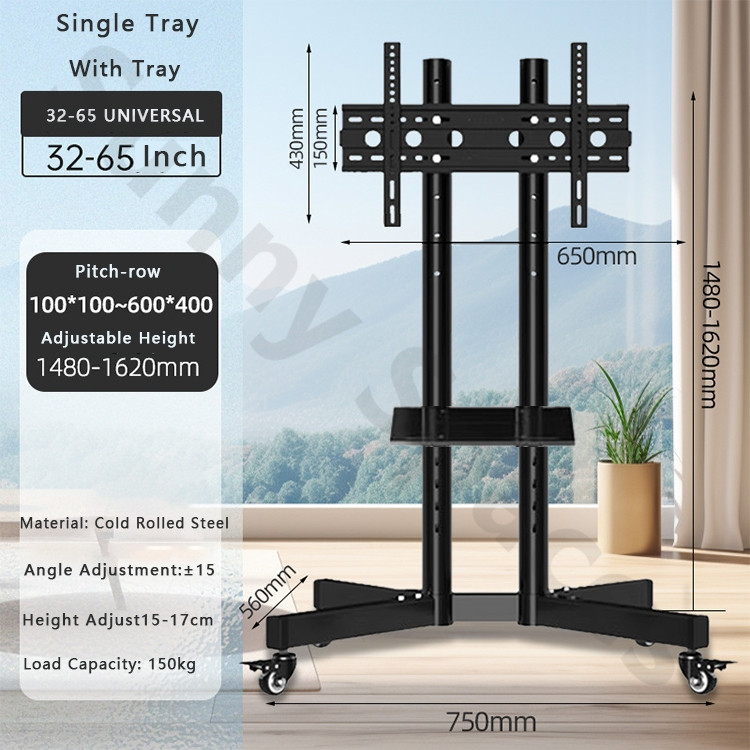 Jual Bracket Standing TV 32- 65 75 Inch Berdiri Stand Universal LED TV ...