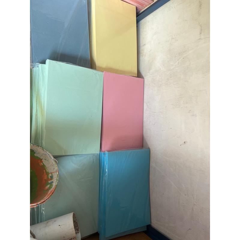 Jual [ 1 PACK / 100 LEMBAR ] KARTON BC JILID WARNA , BC JILID PUTIH ...