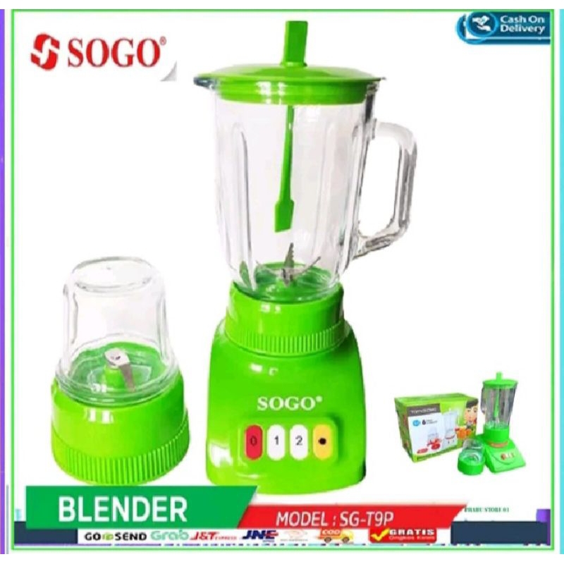 Jual BLENDER SOGO 2 IN 1 KACA / PLASTIK | Shopee Indonesia