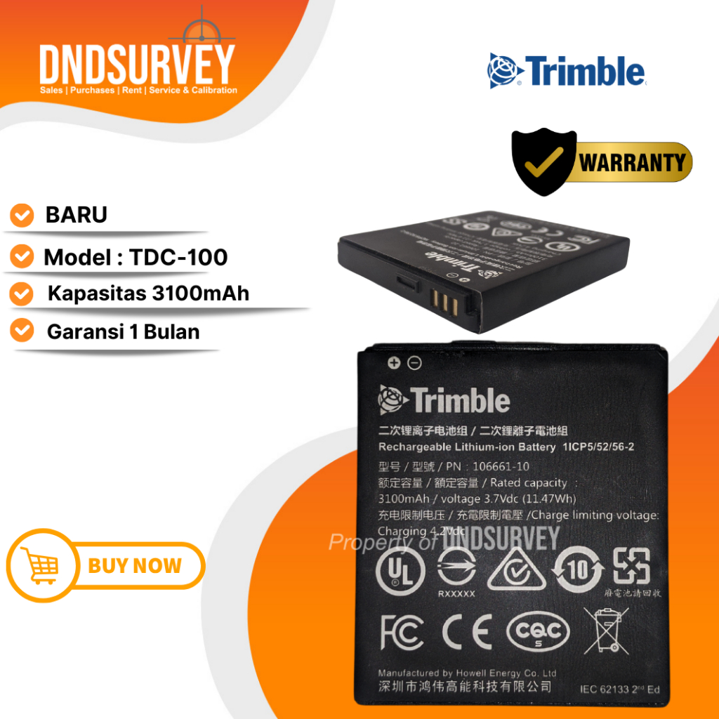 Jual Battery Controller Trimble TDC-100 TDC100 | Shopee Indonesia
