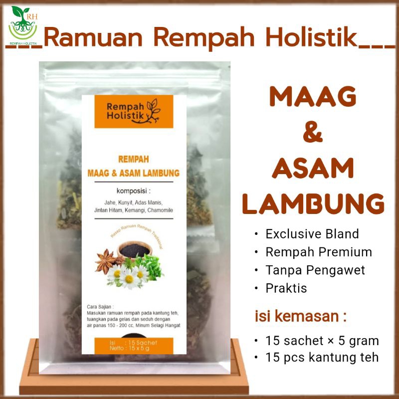 Jual REMPAH HOLISTIK Maag & Asam Lambung | Ramuan JSR + Resep Jamu ...
