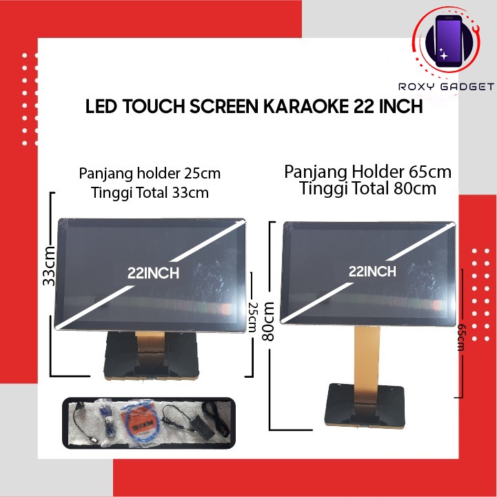 Jual LED TOUCH SCREEN KARAOKE 22 Inch Solusi untuk hiburan Karaoke ...