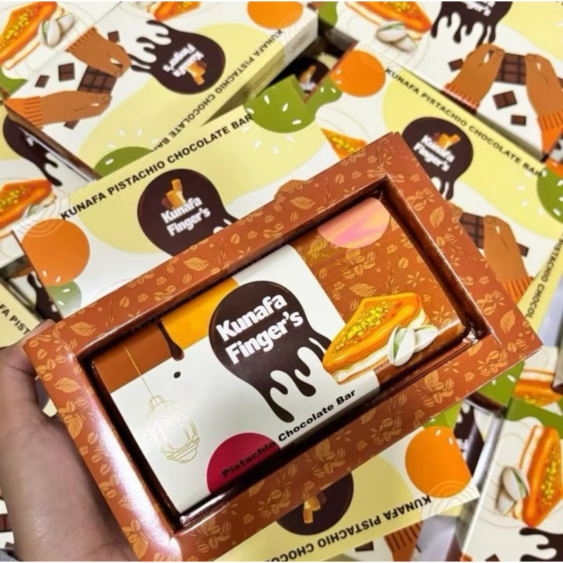 Jual Kunafa Finger’s Dubai Chocolate Bar Original Malaysia | Shopee ...