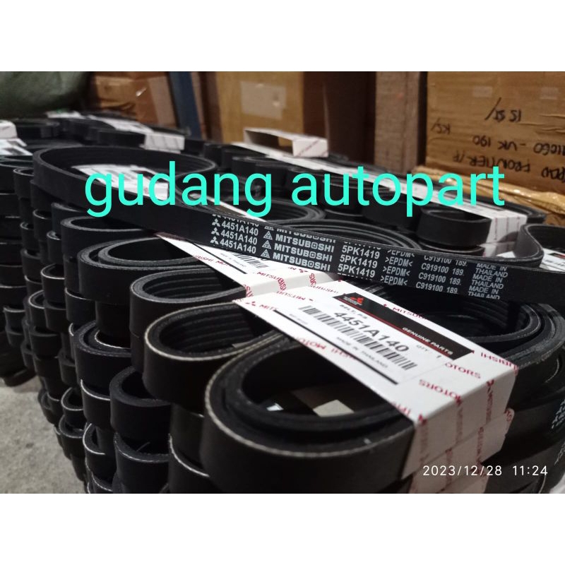 Jual FAN BELT MITSUBISHI PAJERO NEW 5PK1419 (4451A140) | Shopee Indonesia