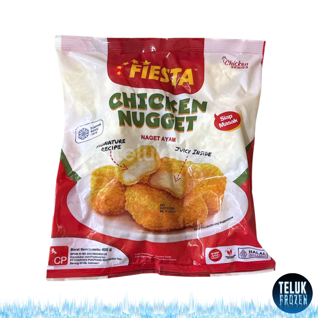 Jual fiesta chicken nugget 400gr / nuget ayam fiesta 400 g gram / naget ...