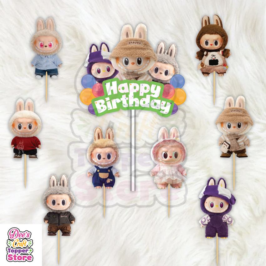 Jual Topper Cake Labubu No Custom | Shopee Indonesia