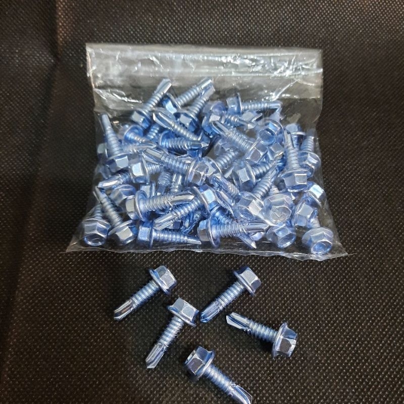 Jual BAUT KANAL / BAUT BAJA RINGAN / SCREW TRUSS - STEEL | Shopee Indonesia