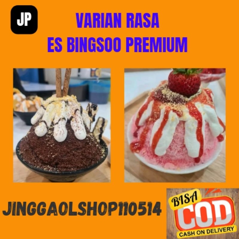 Jual Powder Bubuk es cream Bahan baku es cream salju bingso bubuk ...