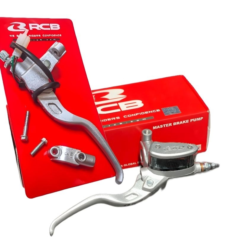 Jual MASTER REM RCB OVAL 14MM SILVER E2 UNIVERSAL VARIO BEAT VIXION CBR ...