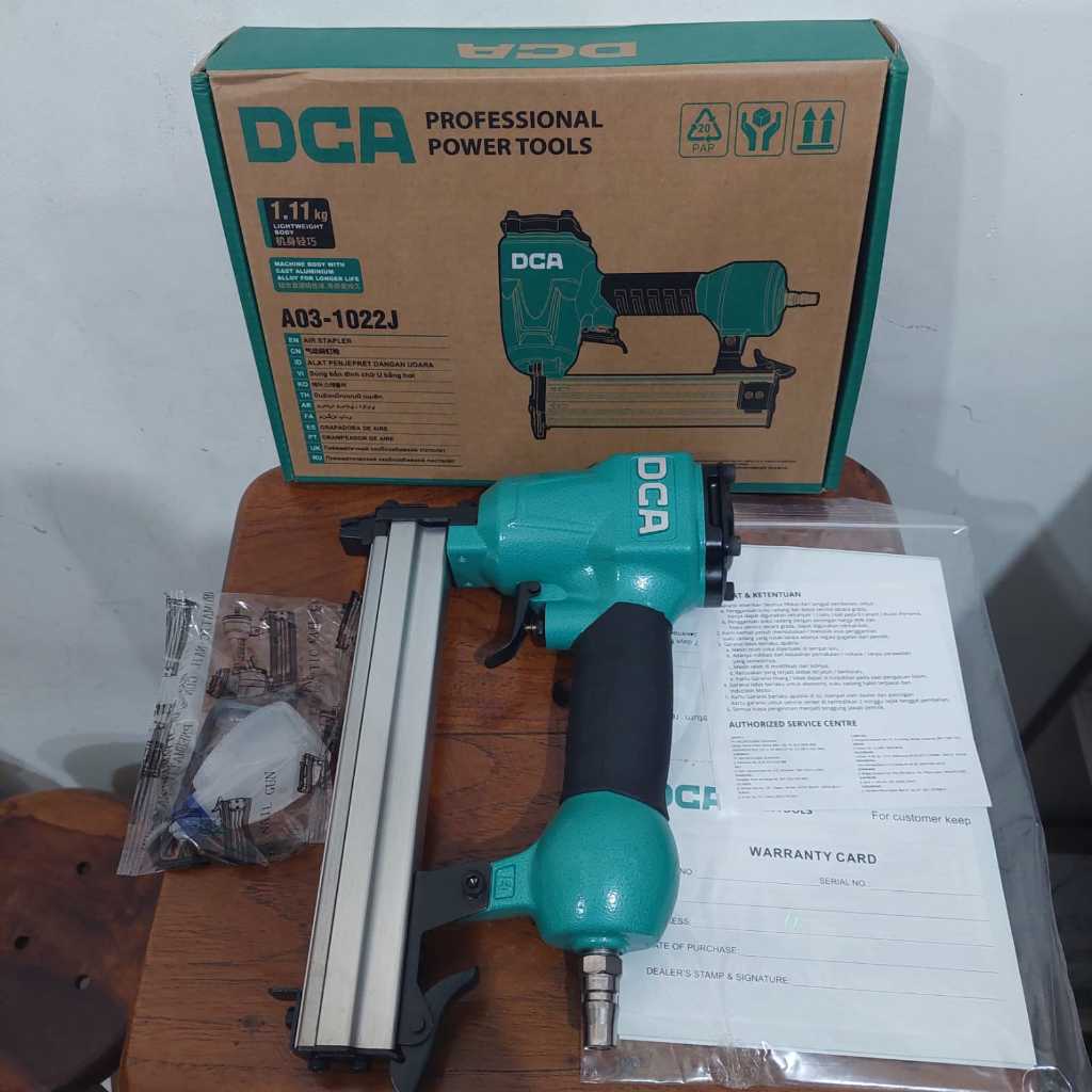 Jual DCA 1022J Pneumatic Staples Gun Heavy Duty - Staples Tembak ...
