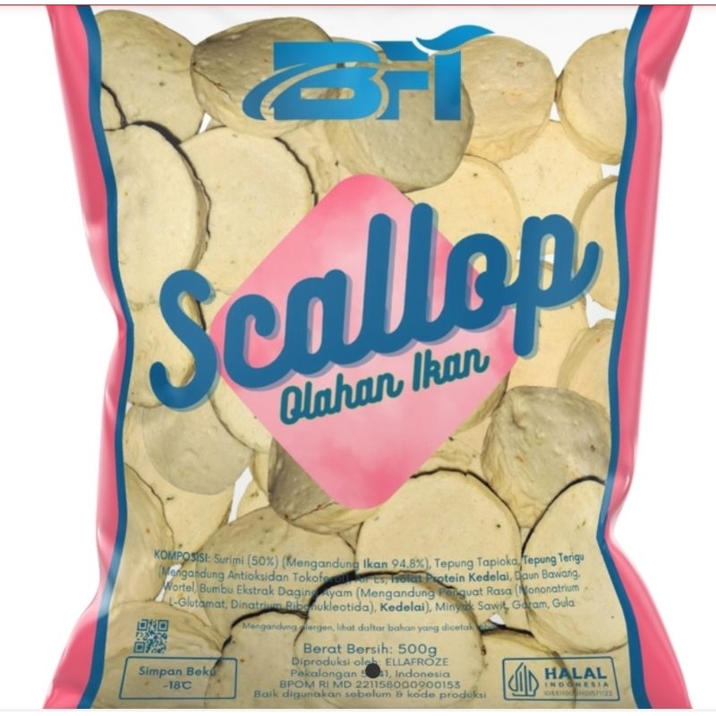 Jual Scallop Ikan BFI 500 Gr | Shopee Indonesia