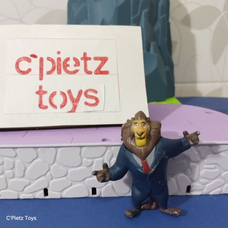 Jual Figure Disney Mayor Lionheart - Zootopia Series (Second/Preloved ...