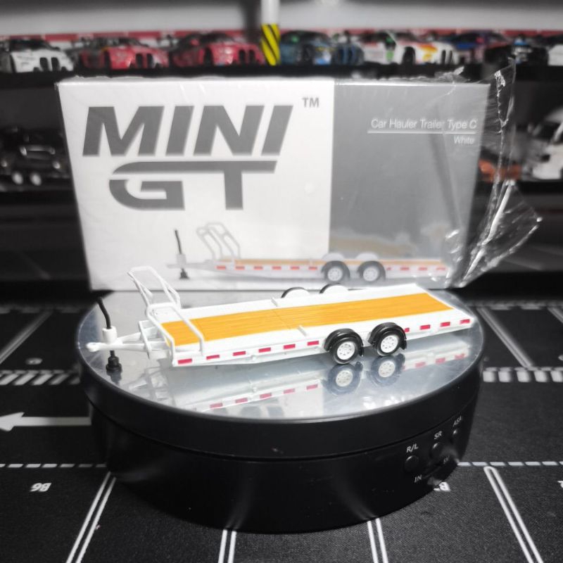 Jual mini gt car hauler trailer white | Shopee Indonesia