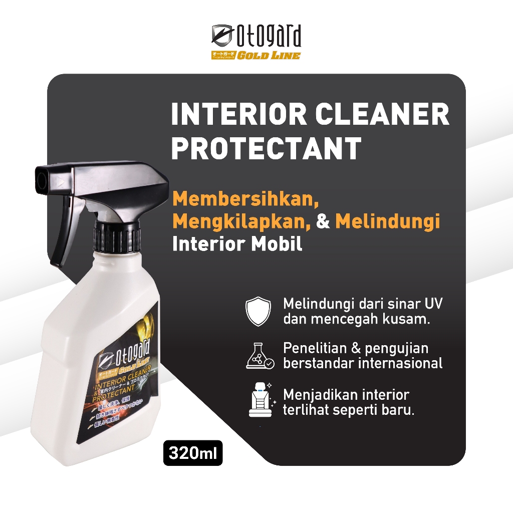 Jual Otogard GOLD LINE Interior Cleaner & Protectant 320ml | Shopee ...