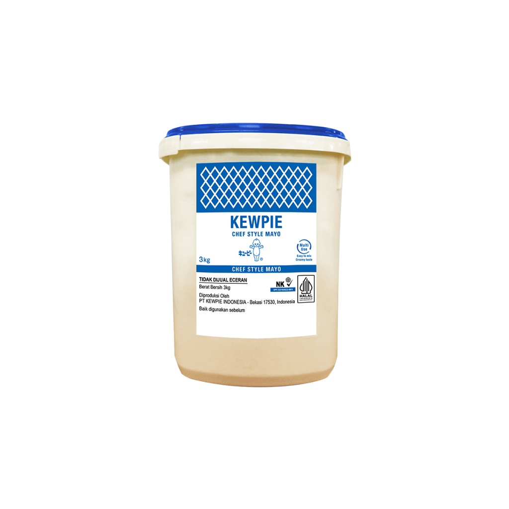 Jual KEWPIE sauce mayonaise saus chef style mayo 3 kg asli distributor ...
