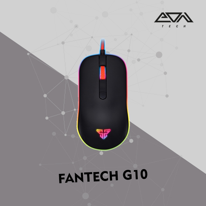 Jual Mouse Gaming Fantech G10 / G-10 RHASTA Wired RGB | Shopee Indonesia