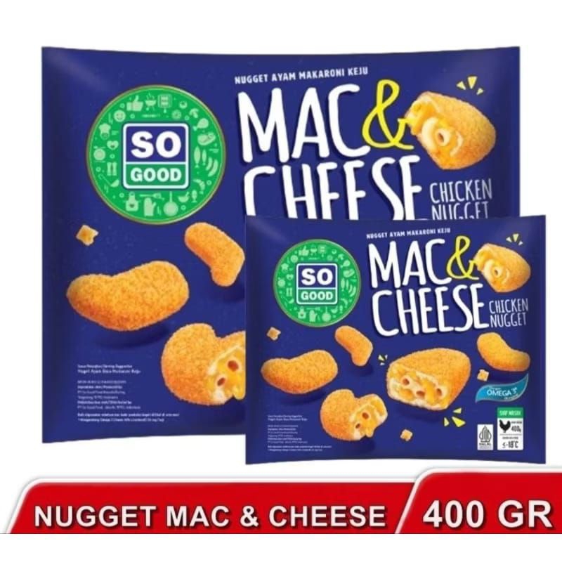 Jual So Good Mac & Cheese Chicken Nugget 400gr | Shopee Indonesia