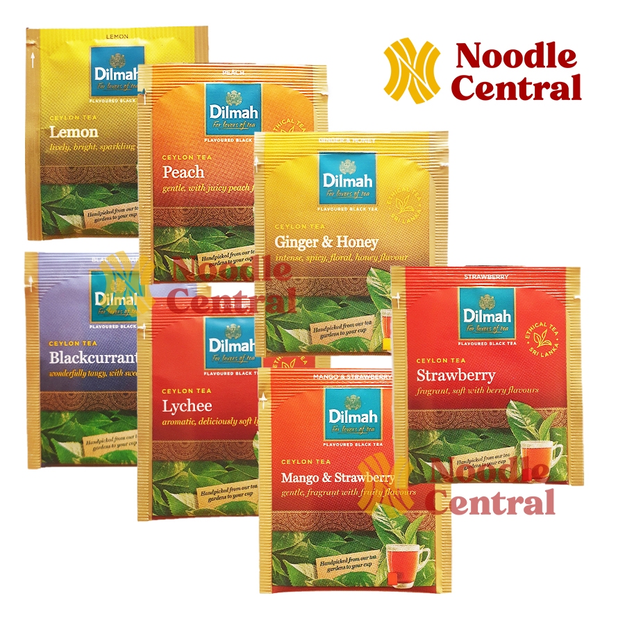 Jual Dilmah Tea - Fun Tea Flavoured Ceylon Black Tea | Shopee Indonesia