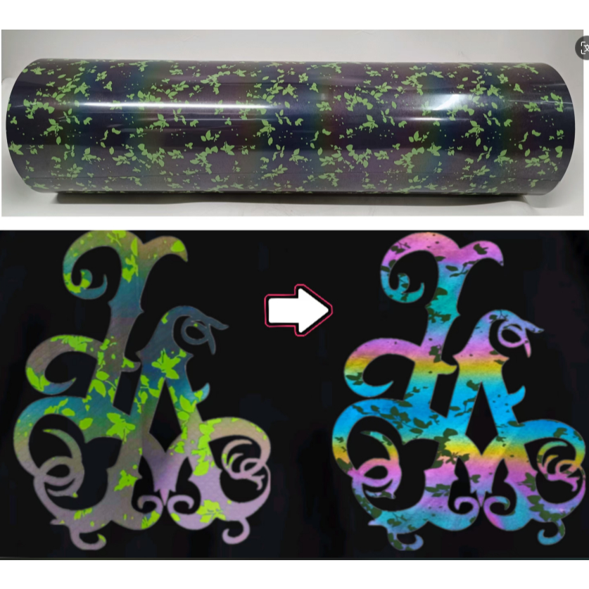 Jual POLYFLEX REFLECTIVE RAINBOW Lebar 50 cm - POLYFLEX RAINBOW METERAN ...