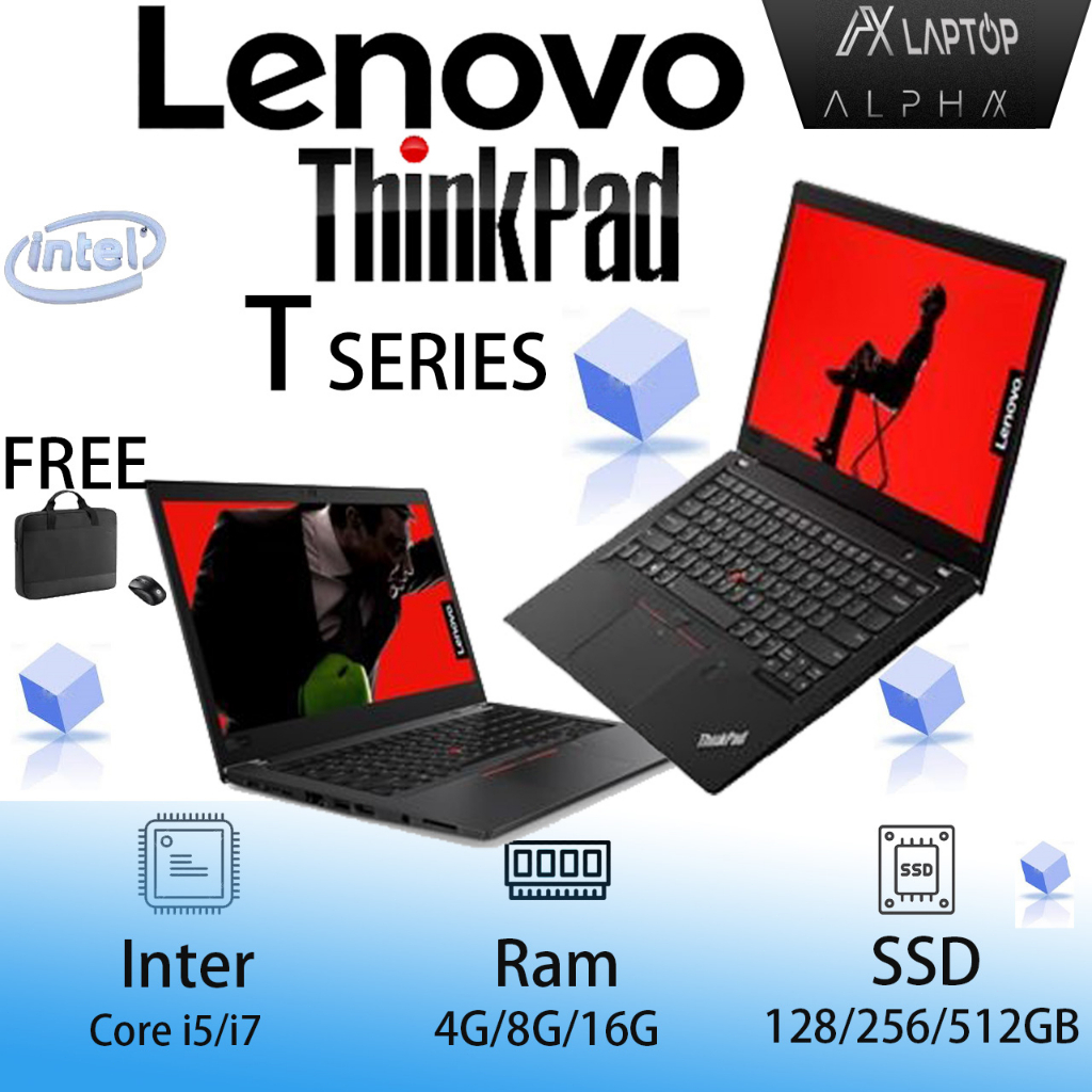 Jual Laptop Lenovo Thinkpad Core I5/I7 RAM 8GB SSD 256GB T420 T460 T470 ...