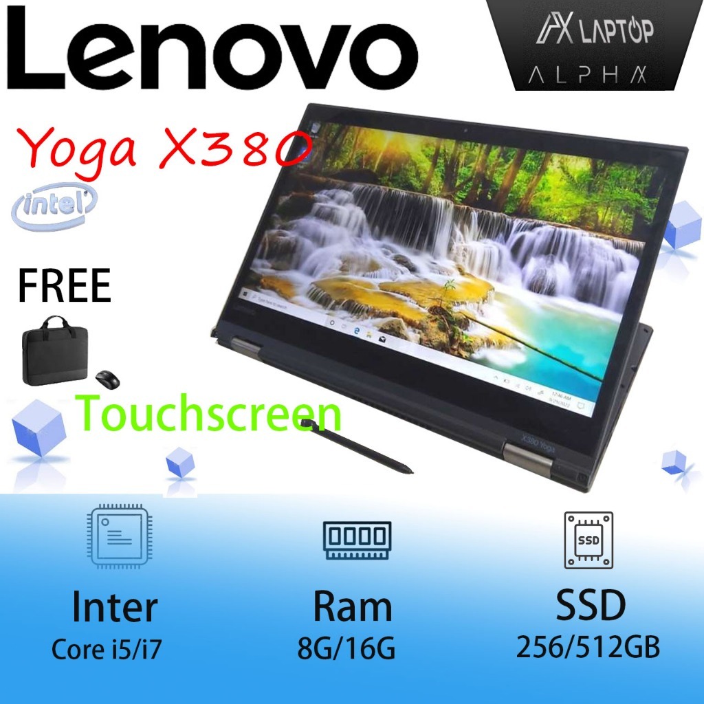 Jual Laptop Lenovo Thinkpad Yoga X370 X380 Core I5/I7 Gen 7/8 ...
