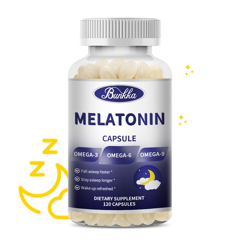 Jual Bunkka Melatonin 10mg Kapsul Suplemen Meningkatkan Kualitas Tidur ...
