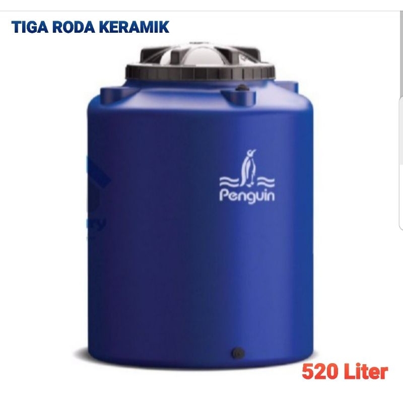 Jual tangki air/toren air/tangki air penguin biru 520 Liter | Shopee ...