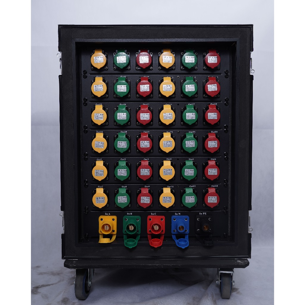 Jual Power Panel 36 Ports CEE with Hard Case 5 Pin | Shopee Indonesia