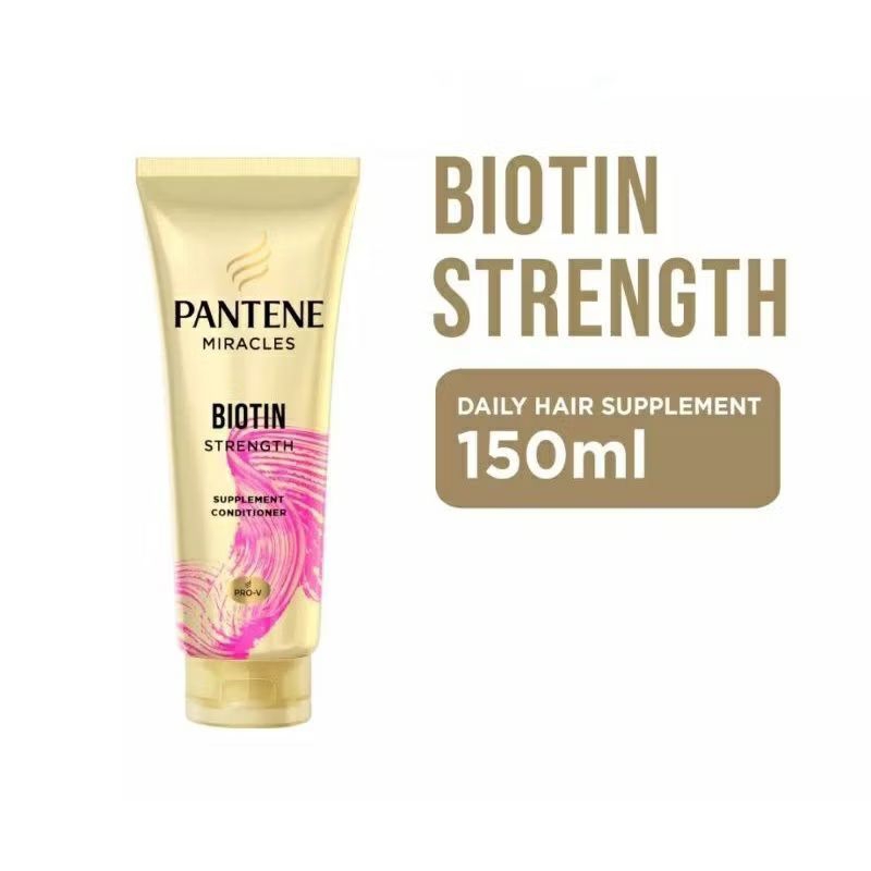 Jual PANTENE Conditioner 3MM Biotin Strength 70ml | Shopee Indonesia