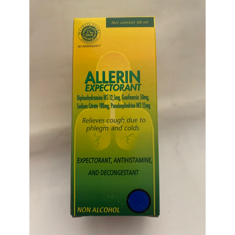 Jual Allerin Syrup 60 ML * | Shopee Indonesia