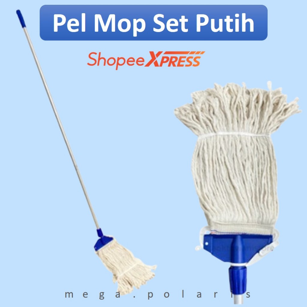 Jual Alat Pel Lantai Pel Cotton Mop Set pel mop lantai set pel lantai ...