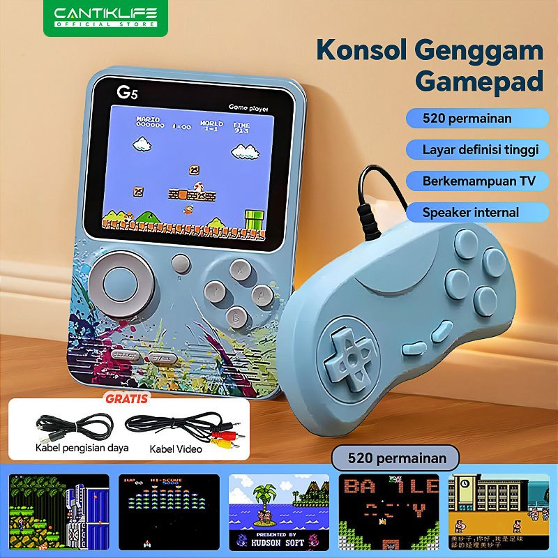 Jual Cantiklife Konsol Game Handheld untuk Dua Orang Game Boy Konsol ...