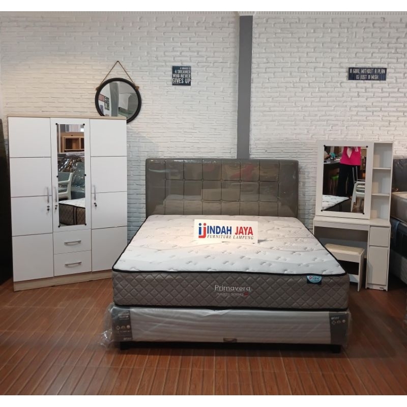 Jual Springbed Central Primavera Pocket 160x200 Set Divan Custom ...