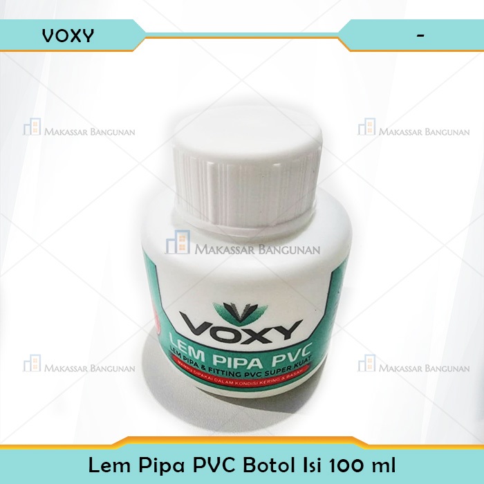Jual Lem Pipa PVC VOXY Botol / Lem Paralon Isi 100 Gr | Shopee Indonesia