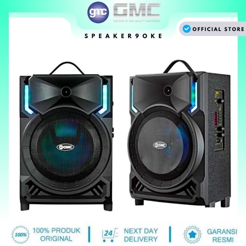 Jual Speaker Bluetooth Portable GMC 897H 8 inch SNI Karaoke Termasuk ...