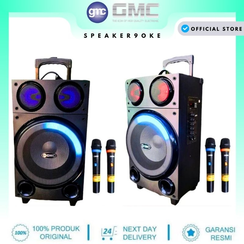 Jual SPEAKER GMC 897L Speaker Portabel/Ampli Meeting BLUETOOTH 10 inch ...