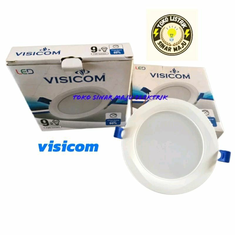 Jual Lampu Downlight Visicom 9 Watt | Shopee Indonesia