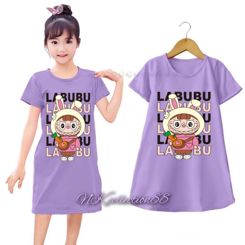 Jual Daster anak terbaru Motif dulu//LABUBU/daster anak usia 3-12 tahun ...