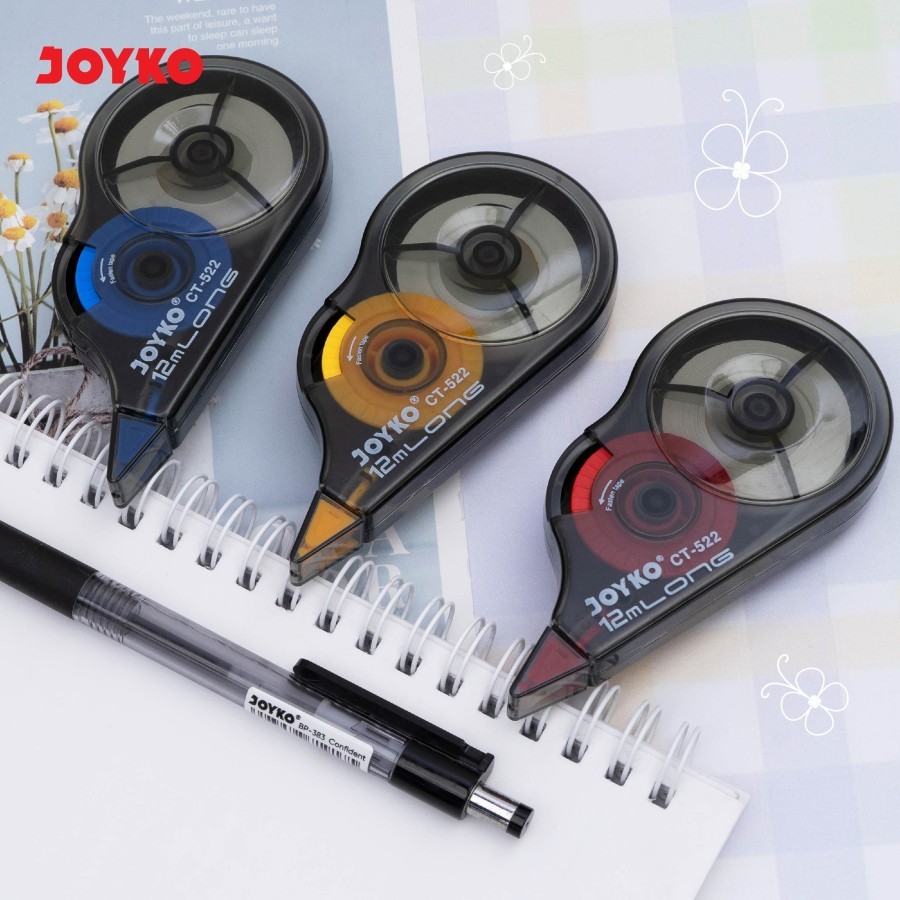 Jual Tip Ex Correction Pen Joyko CT-522 Original (1 PCS) / Correction ... Jual Tip Ex Correction Pen Joyko CT-522 Original (1 PCS) / Correction ...
