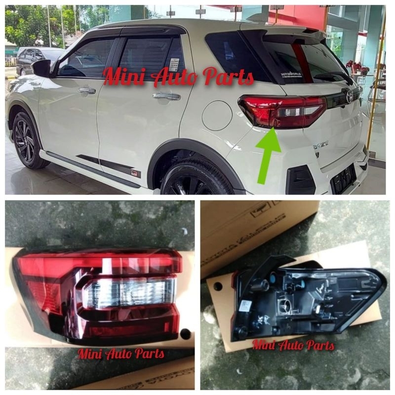 Jual LAMPU Stop LAMP Belakang KIRI Raize ROCKY Original | Shopee Indonesia