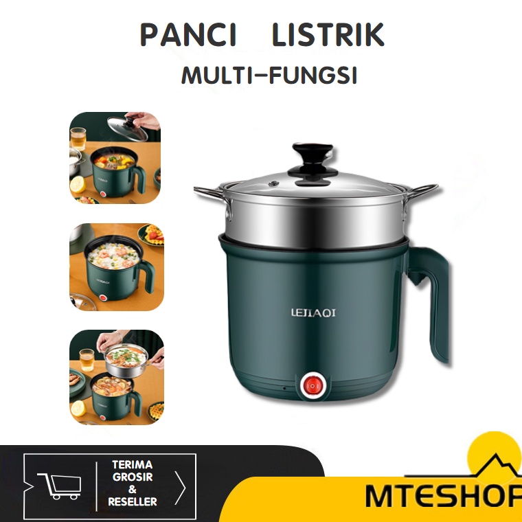 Jual KODE Q5R2 MTE Multifungsi Electric Fry Pan Panci Listrik Lapisan ...