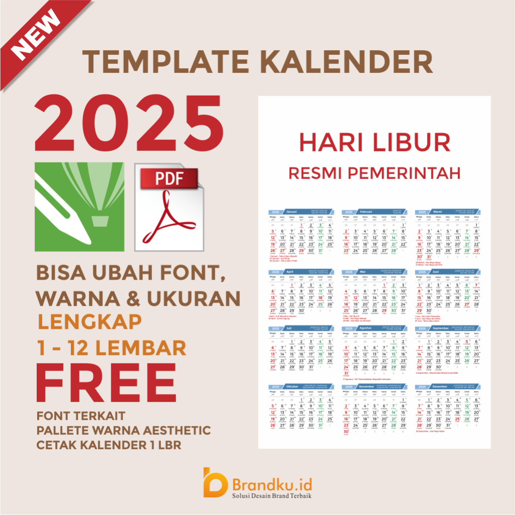 Jual TEMPLATE KALENDER 2025 CORELDRAW HARI LIBUR RESMI PEMERINTAH BISA ... Jual TEMPLATE KALENDER 2025 CORELDRAW HARI LIBUR RESMI PEMERINTAH BISA ...