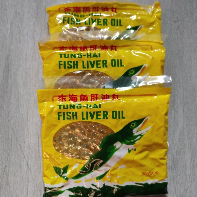 Jual Minyak ikan Tung Hai Fish Liver Oil 500 Capsule 20 Pcs | Shopee ...