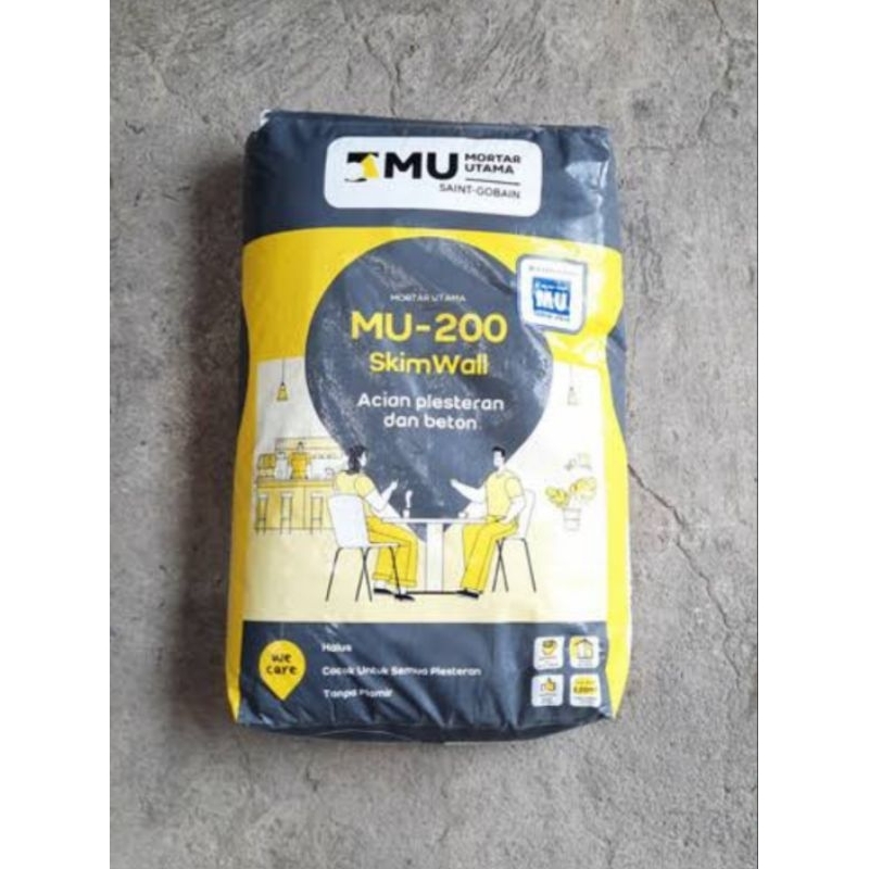 Jual SEMEN MU MORTAR MU 200 ACIAN PLESTERAN & BETON 40 KG | Shopee ...