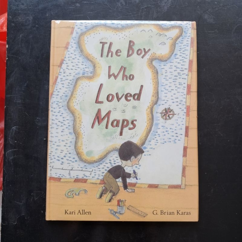 Jual The Boy Who Loved Maps - Kari Allen & G. Brian Karas [Picture ...