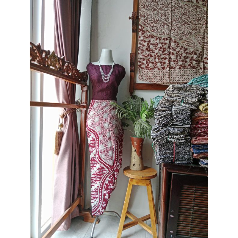 Jual Rok Lilit Tali Batik Viscose Ootd Kondangan By BSC.Etnik (Hanya ...