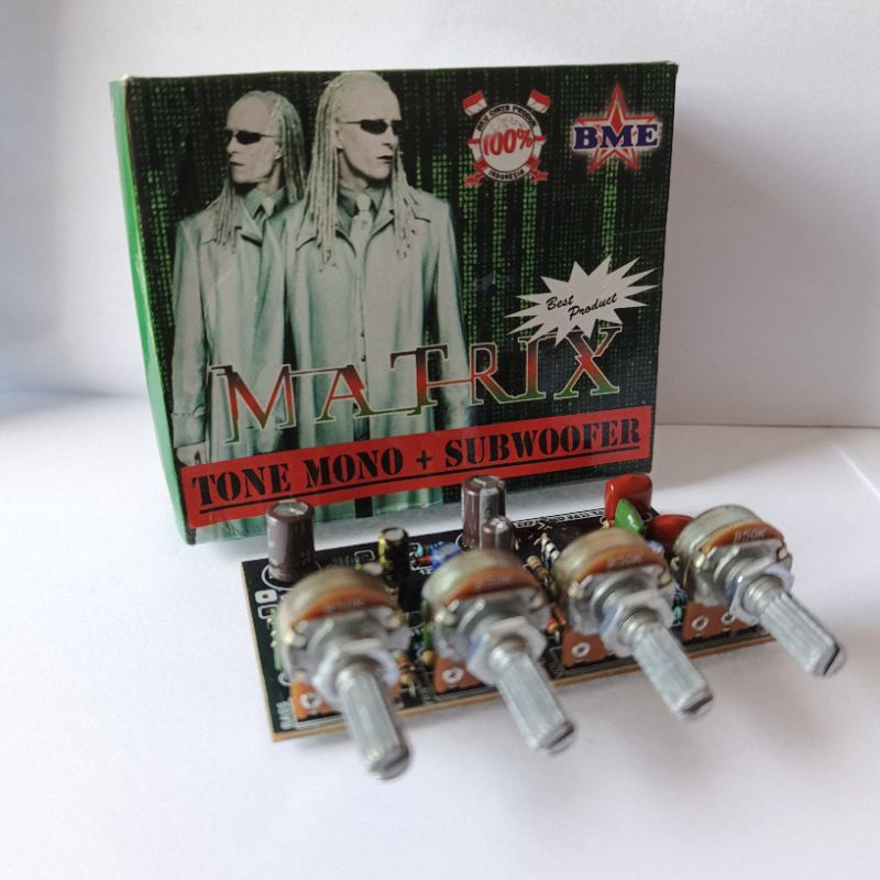 Jual kit Tone Control Mono + Subwoofer MATRIX, Tone Mono + Subwoofer ...