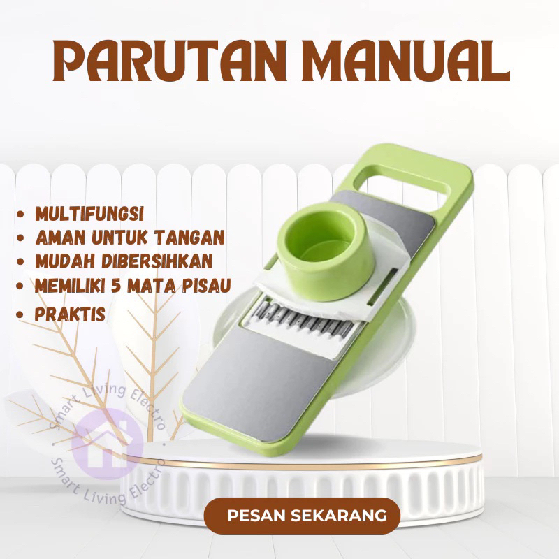 Jual parutan manual cutter Multifungsi Alat Pemotong Buah dan Sayuran 5 ...