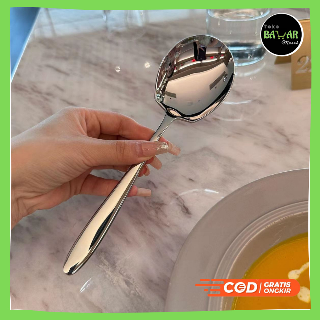 Jual Centong Sayur Stainless Steel 304 / Centong Sayur Lauk Tebal ...
