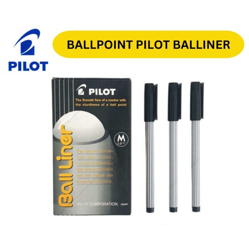 Jual PULPEN PENA PILOT BALLINER / BALLPOINT PILOT BALLINER / PULPEN TANDA TANGAN | Shopee Indonesia